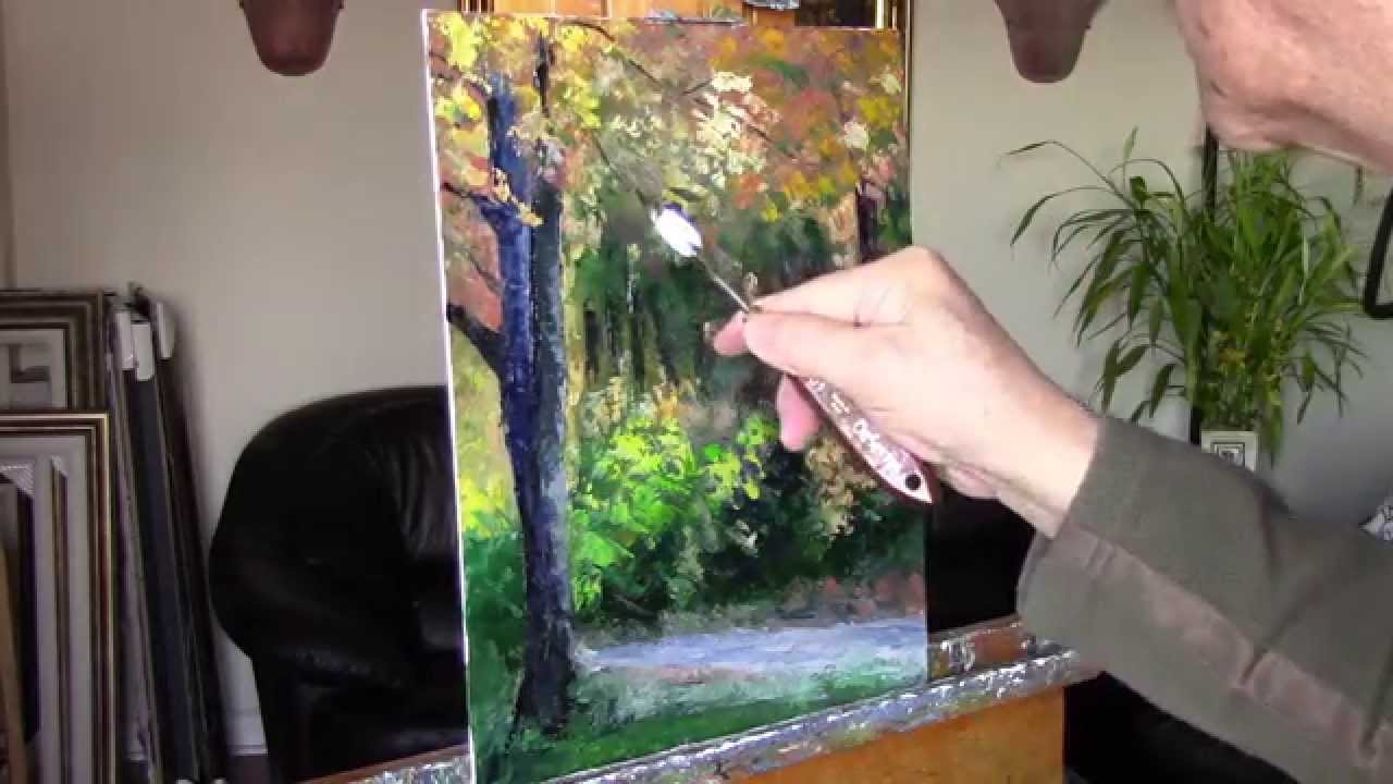 Arthentik Art Gallery - Making Of Video of an Oil Painting